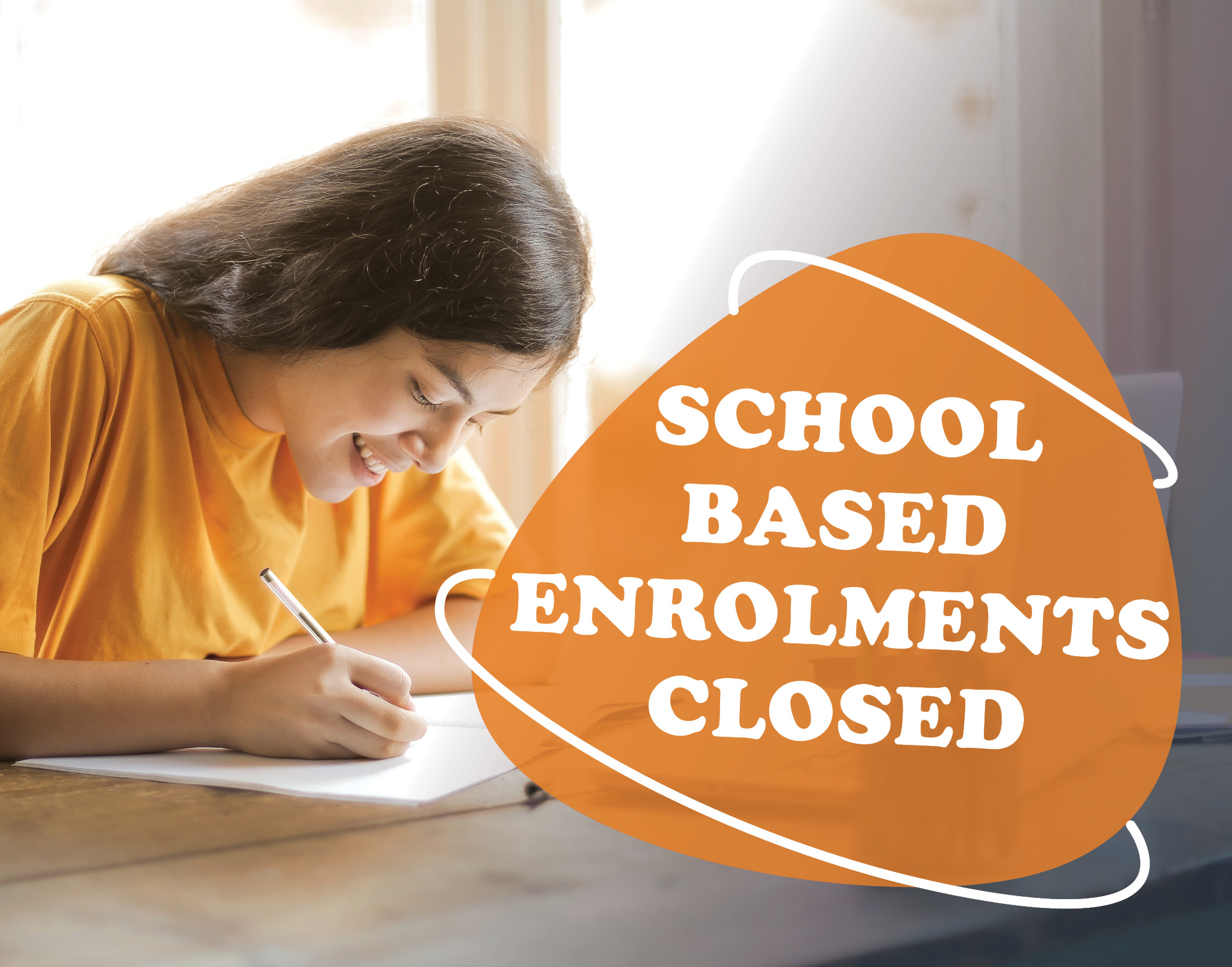 School based enrolments closed